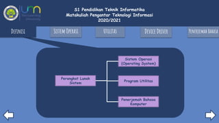 Materi 7 perangkat lunak sistem | PPT