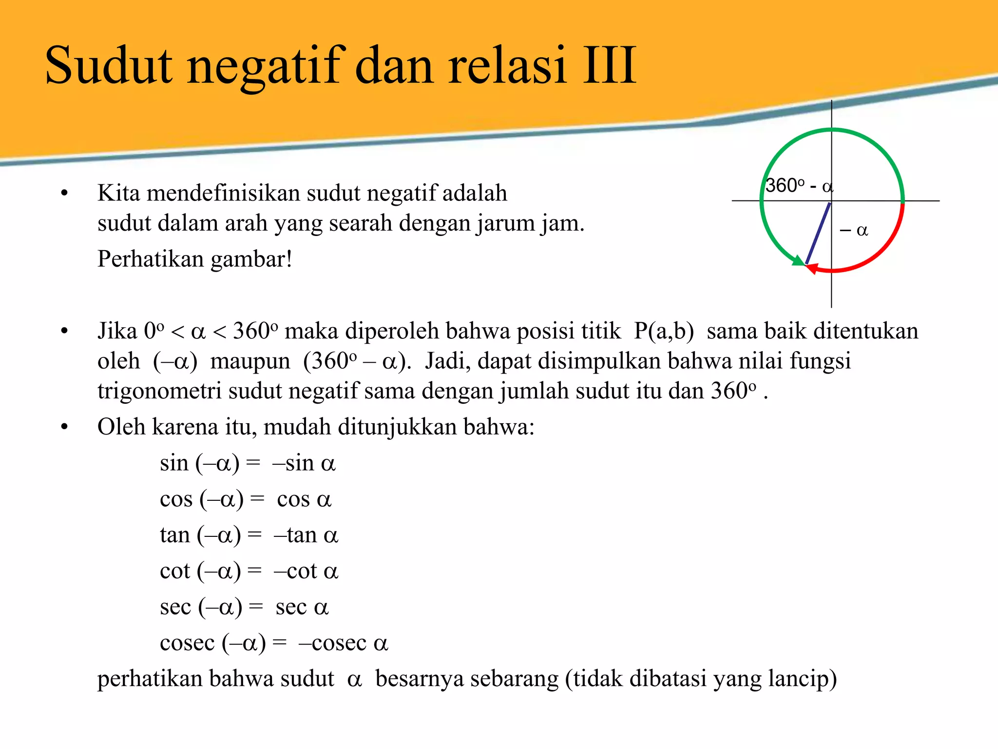 Materi 7 trigonometri | PPT