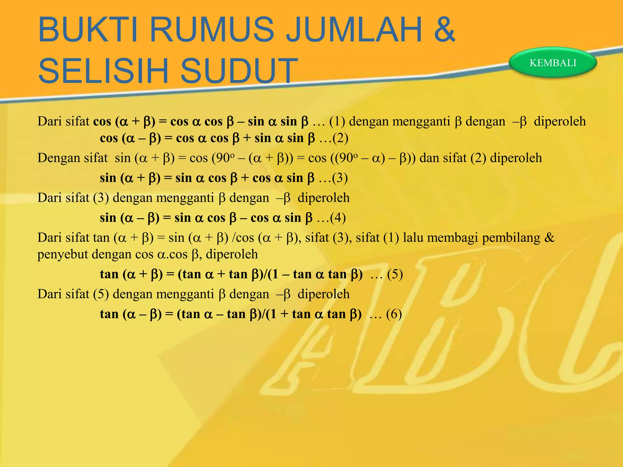 Materi 7 trigonometri | PPT