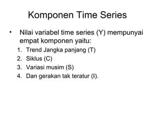 Materi 8 analisis time series | PPT