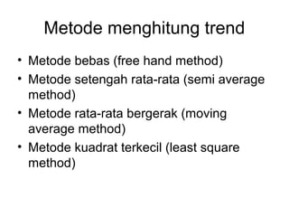 Materi 8 analisis time series | PPT