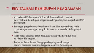 Muhammadiyah sebagai Gerakan pembaharuan | PPT