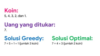 Analisis Algoritma - Strategi Algoritma Greedy | PDF