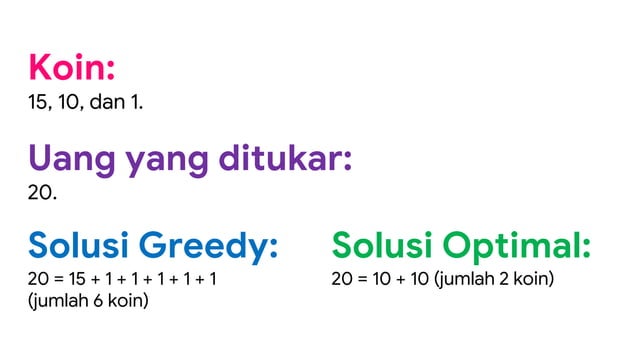 Analisis Algoritma - Strategi Algoritma Greedy | PDF