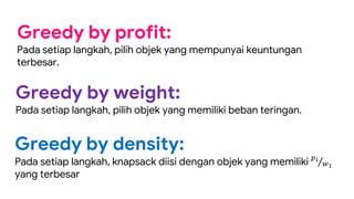Analisis Algoritma - Strategi Algoritma Greedy | PDF