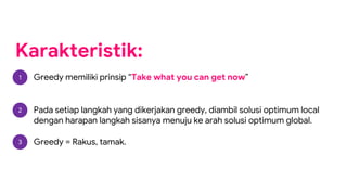 Analisis Algoritma - Strategi Algoritma Greedy | PDF