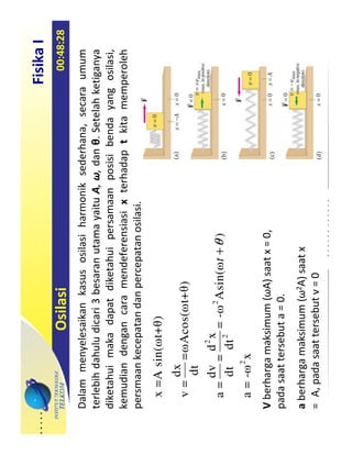 Materi 9 osilasi-rev | PDF