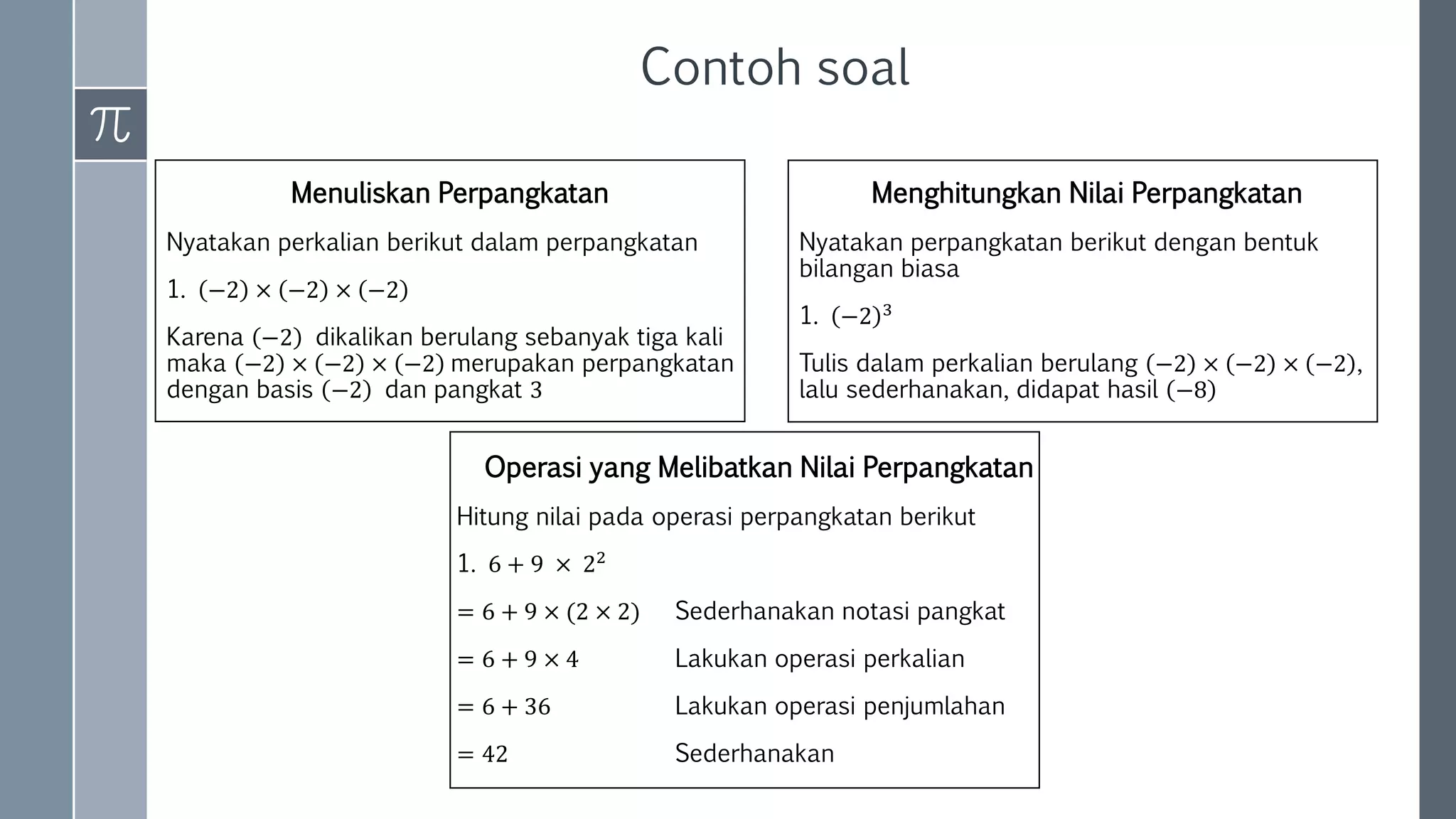 perpangkatan dan bentuk akar | PPTX