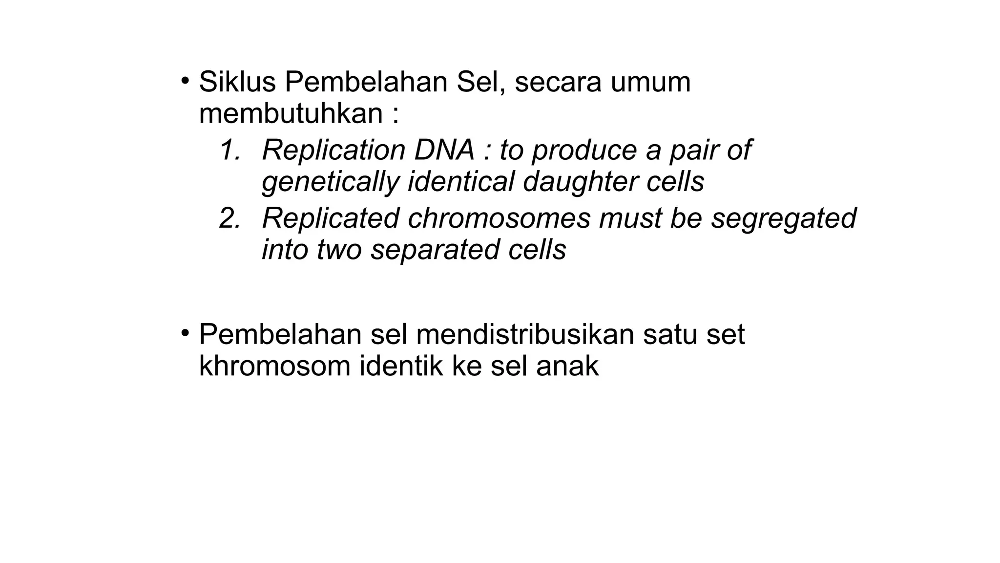 Materi Pembelahan Siklus Sel Medicineppt | PPT