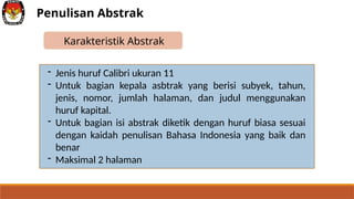 panyusunan abstrak JDIH yang baik dan benar | PPTX