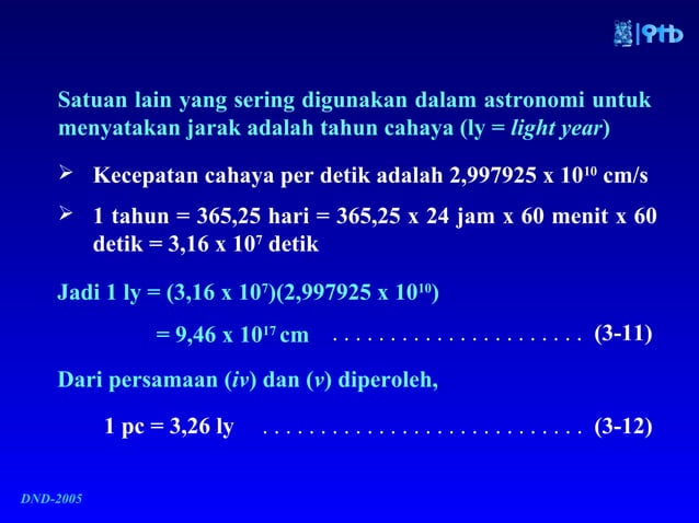 Materi ajar 3 (besaran di astrofisika) | PPT