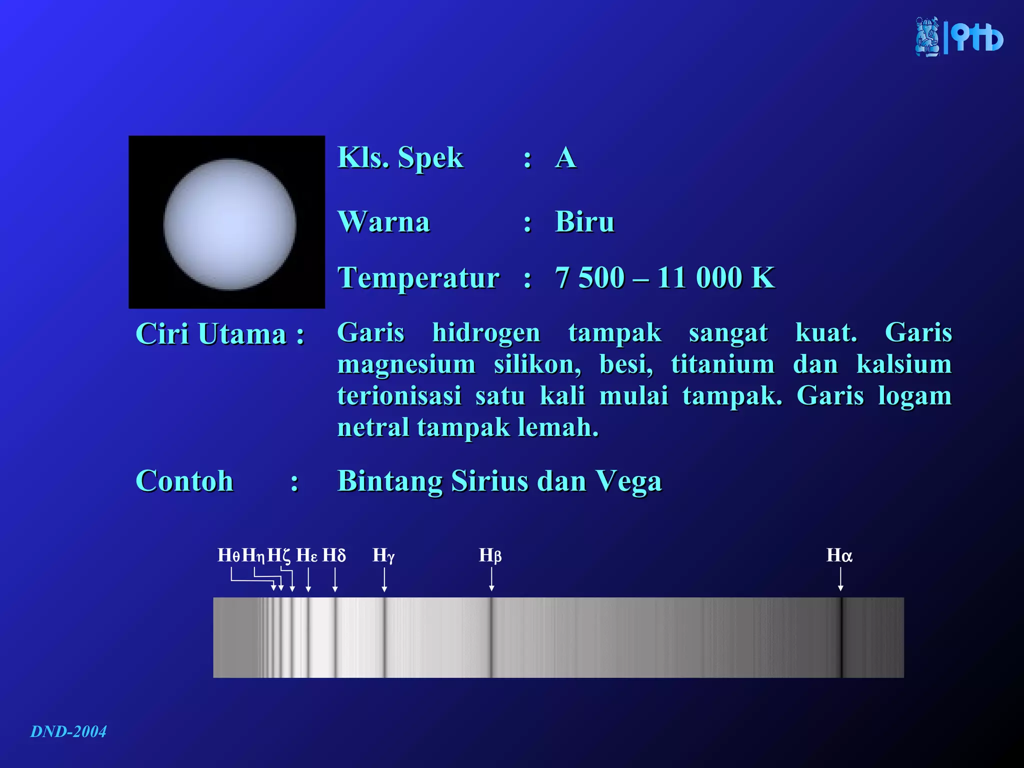 Materi ajar 5 (spektroskopi bintang) | PPT