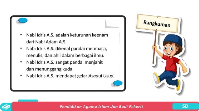MATERI AJAR KELAS 1 NABI ADAM DAN NABI IDRIS.pptx