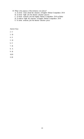 Materi ajar modul 2 invitation | DOCX