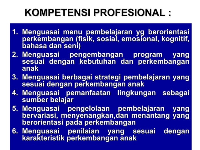 Materi ajar profesi kependidikan | PPT