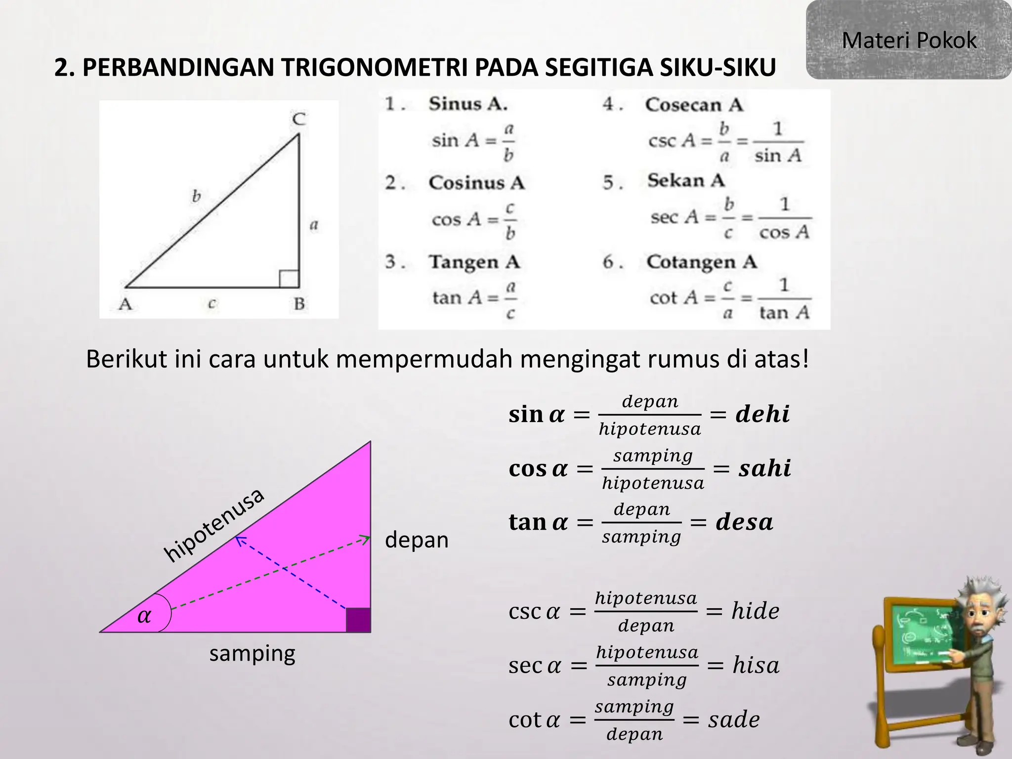Materi Ajar Trigonometri Kelas X Kumer - MTK.pptx