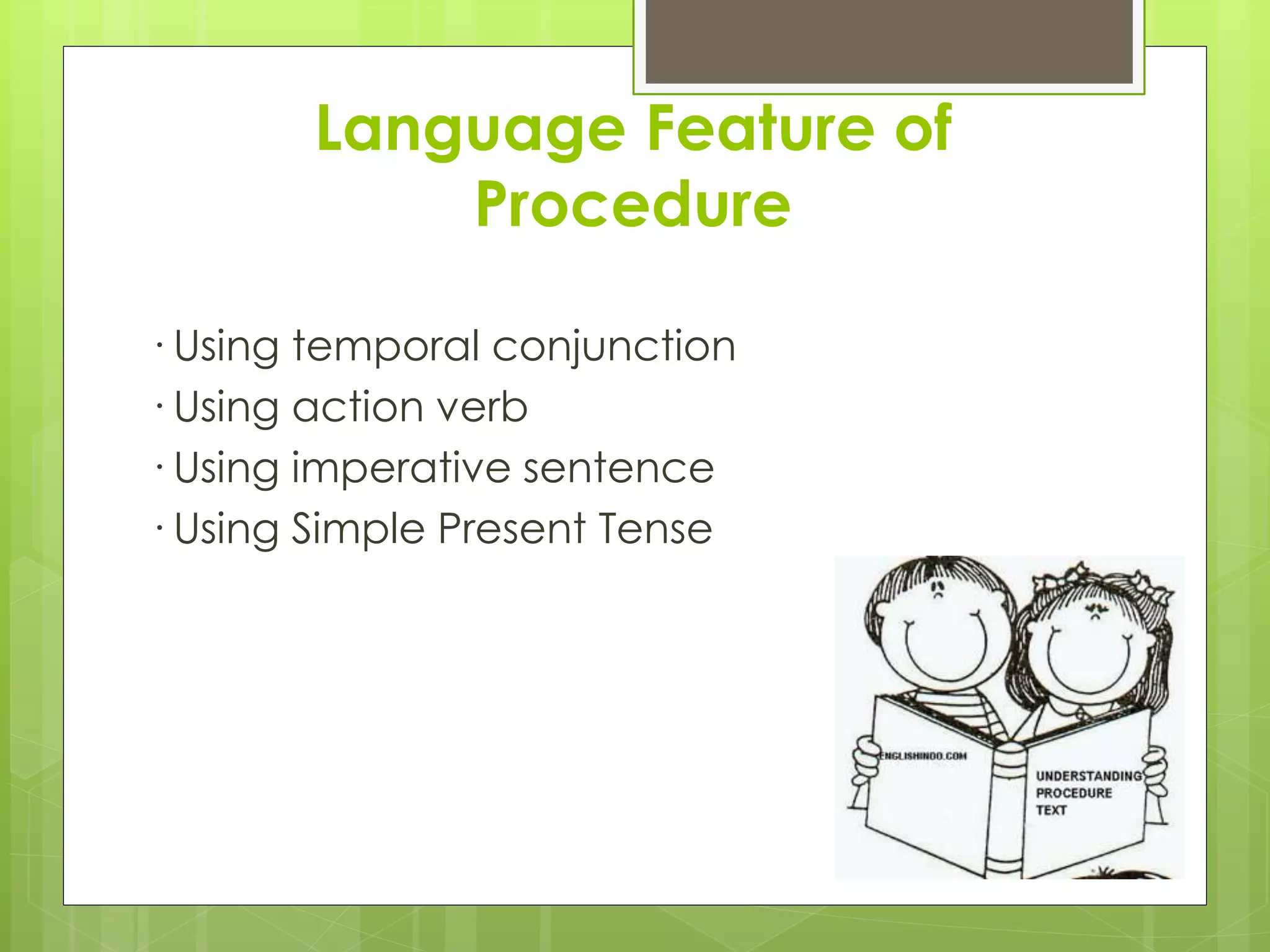 Procedure Text | PPTX