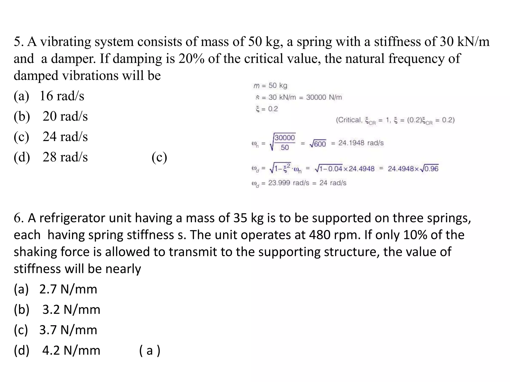 Theory of Machine and Material science questions ESE 2020 | PPT