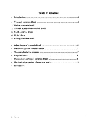 concrete block properties & types | PDF