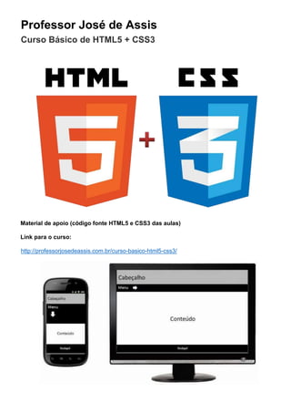 Material de-apoio-ao-curso-basico-html5-css3 | PDF