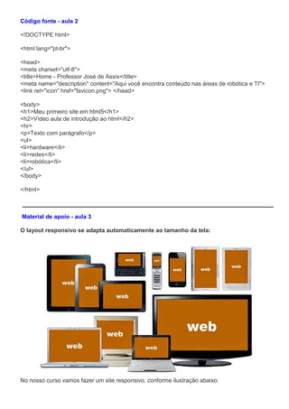 Material de-apoio-ao-curso-basico-html5-css3 | PDF
