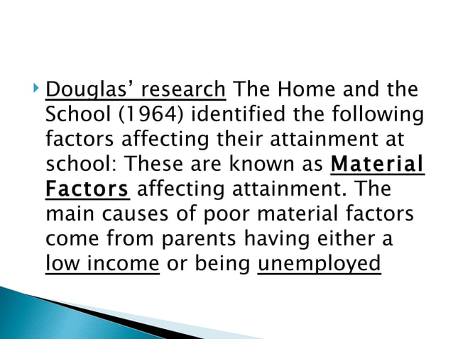 Material Factors | PPT