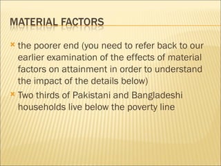 Material Factors | PPT