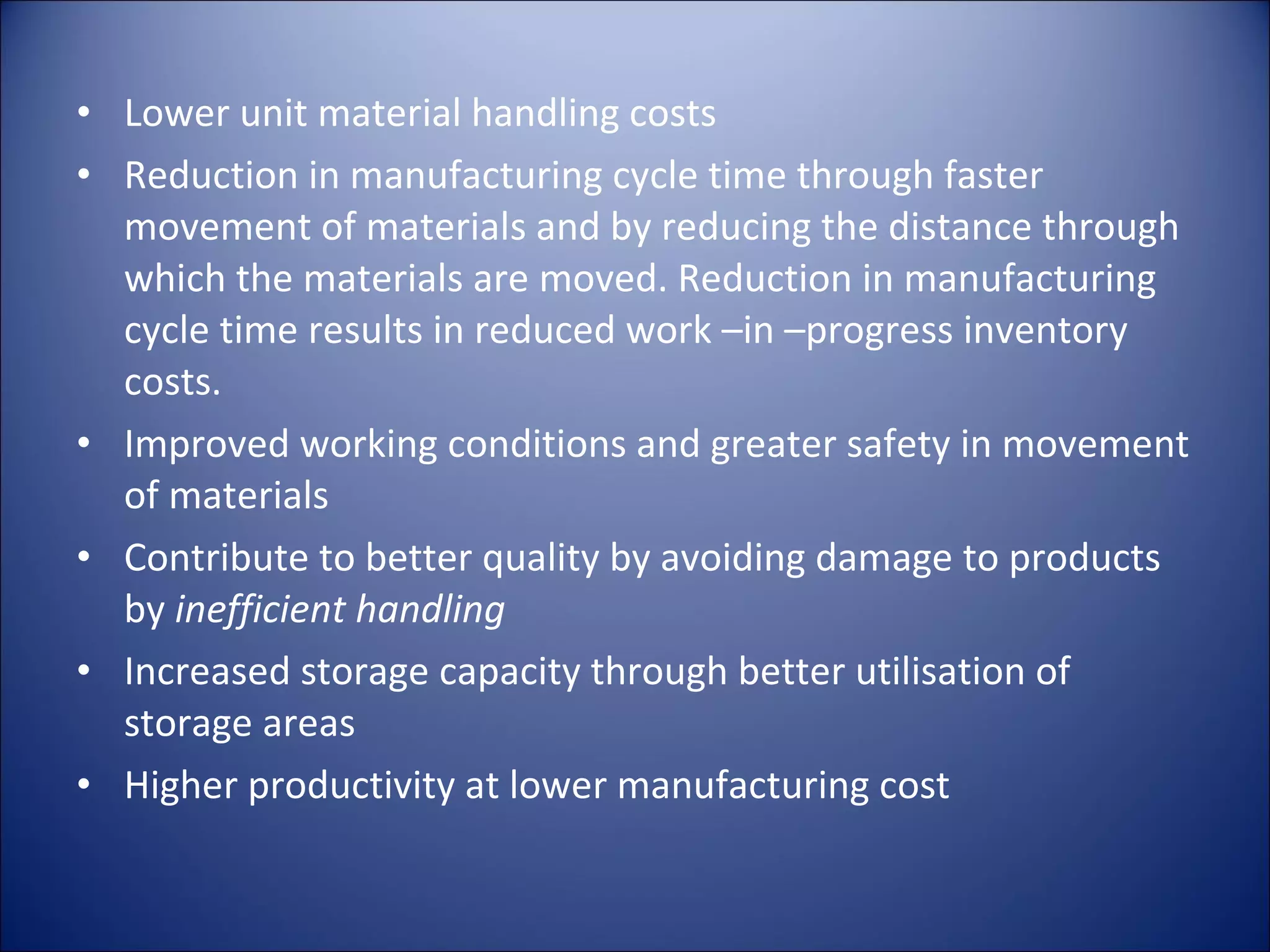 Material Handling | PPT
