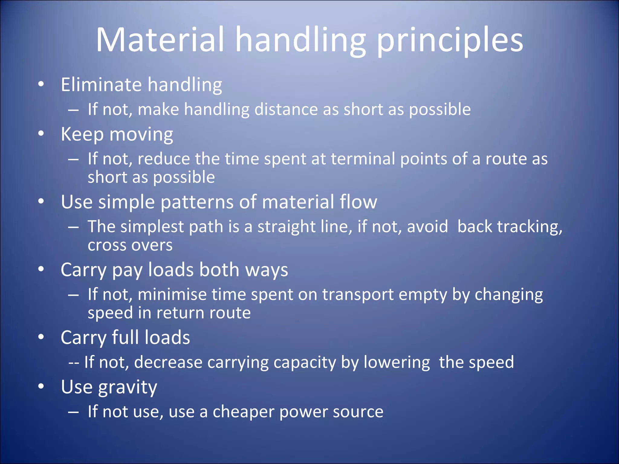 Material Handling | PPT