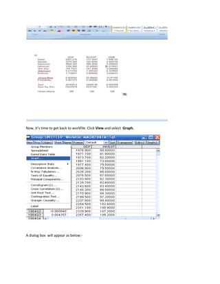 Material 1 introduction to eviews | DOCX