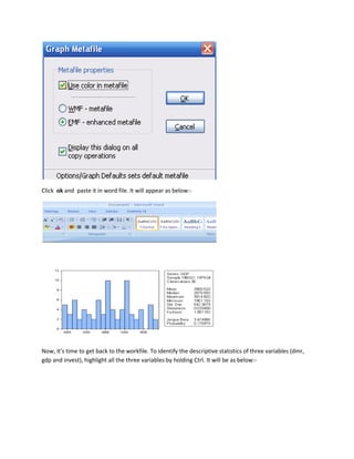 Material 1 introduction to eviews | DOCX