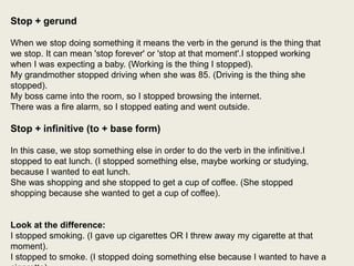 INFINITIVE VS GERUND.ppt