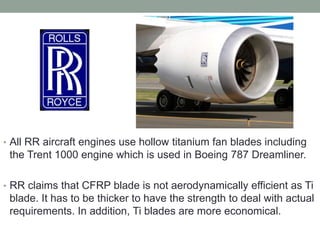 Material selection fo aircraft compressor blade | PPTX