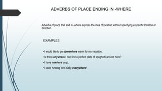 Material 7 adverbs I | PPTX