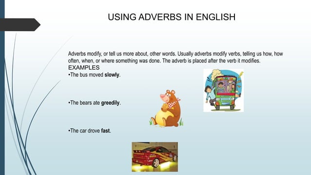 Material 7 adverbs I | PPTX