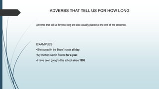 Material 7 adverbs I | PPTX
