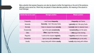 Material 7 adverbs I | PPTX