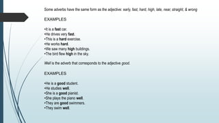 Material 7 adverbs I | PPTX