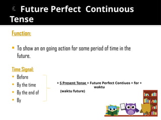 Material 7: The understanding of Future Tenses as Grammar material | PPTX