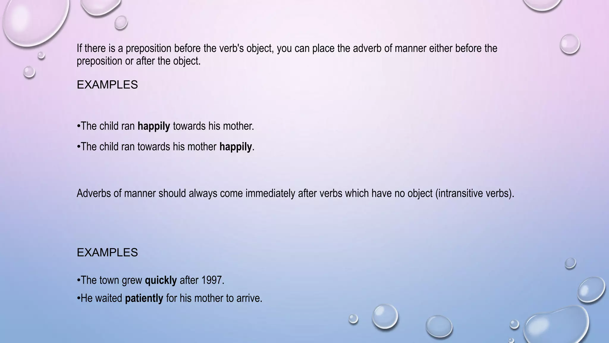 Material 8 adverbs II | PPTX