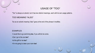 Material 8 adverbs II | PPTX