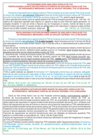 Ajustarea TVA dedusa la iesirea din evidenta ca platitor de TVA la ...