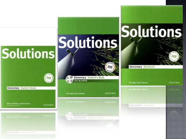 Materials Evaluation, Coursebook Solutions, Elementary For Gazi ELT ...