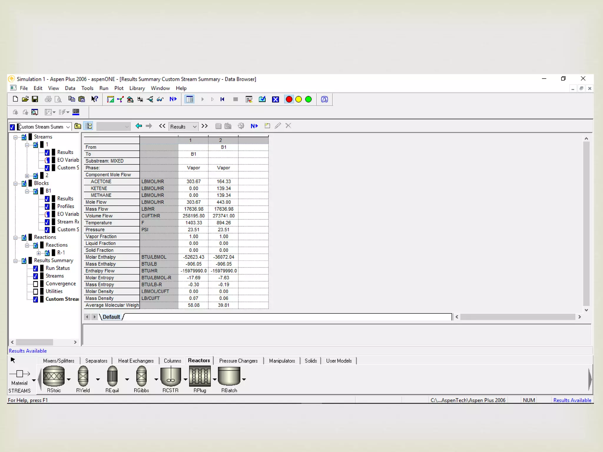 Material and energy balance using Aspen | PPTX