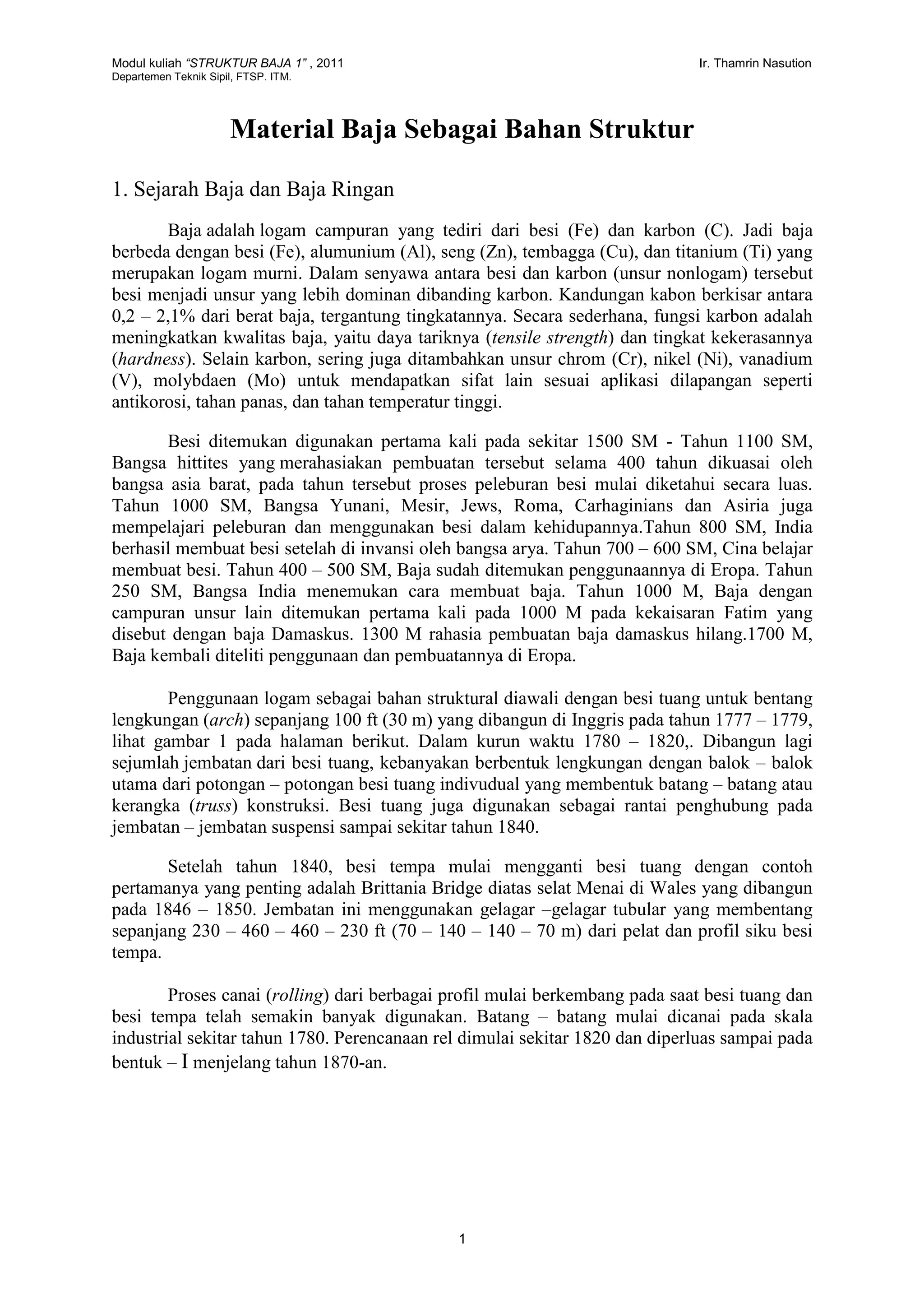 Struktur Baja | PDF