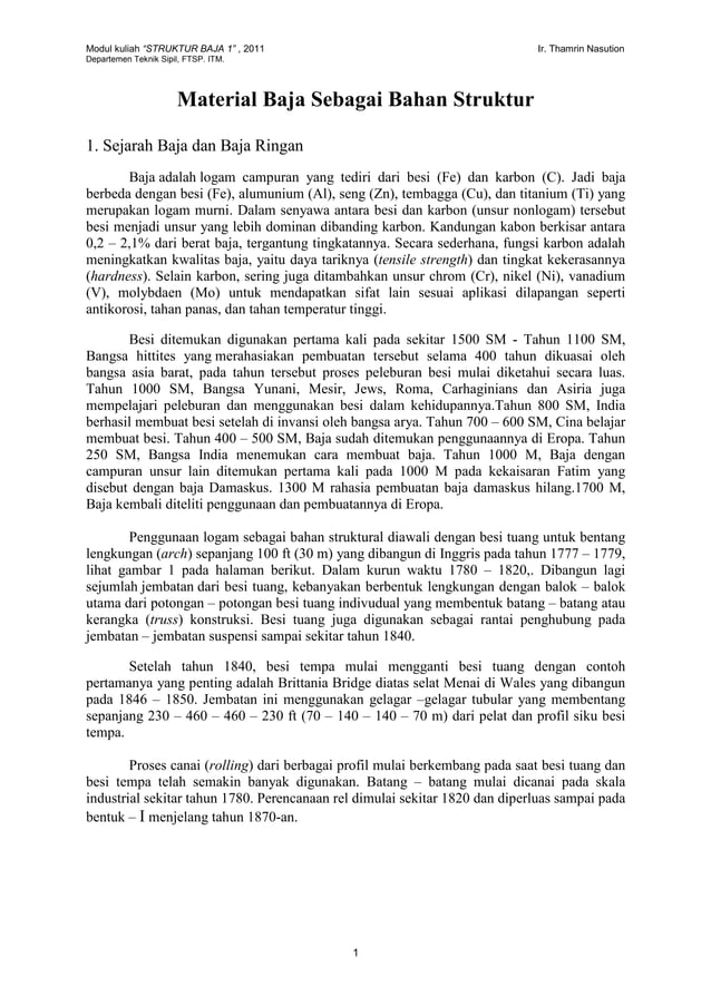 Struktur Baja | PDF