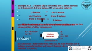Episode 62 : MATERIAL BALANCE FOR REACTING SYSTEM | PPTX