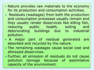 Material Balance Model | PPTX