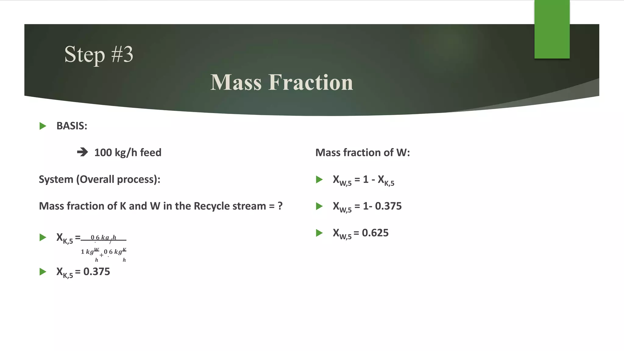 Material balance problem without chemical reaction | PPTX