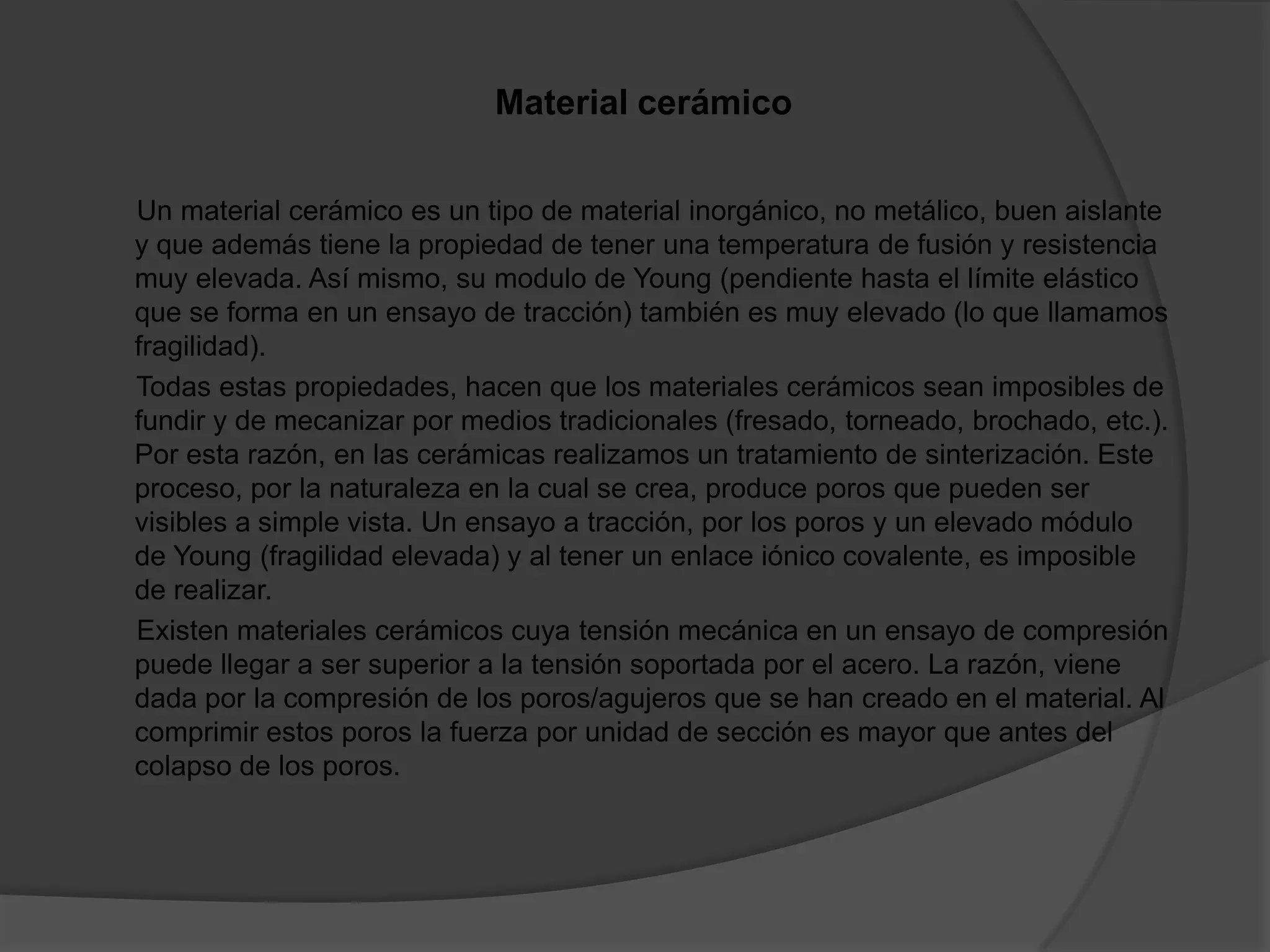 Material ceramico | PPT